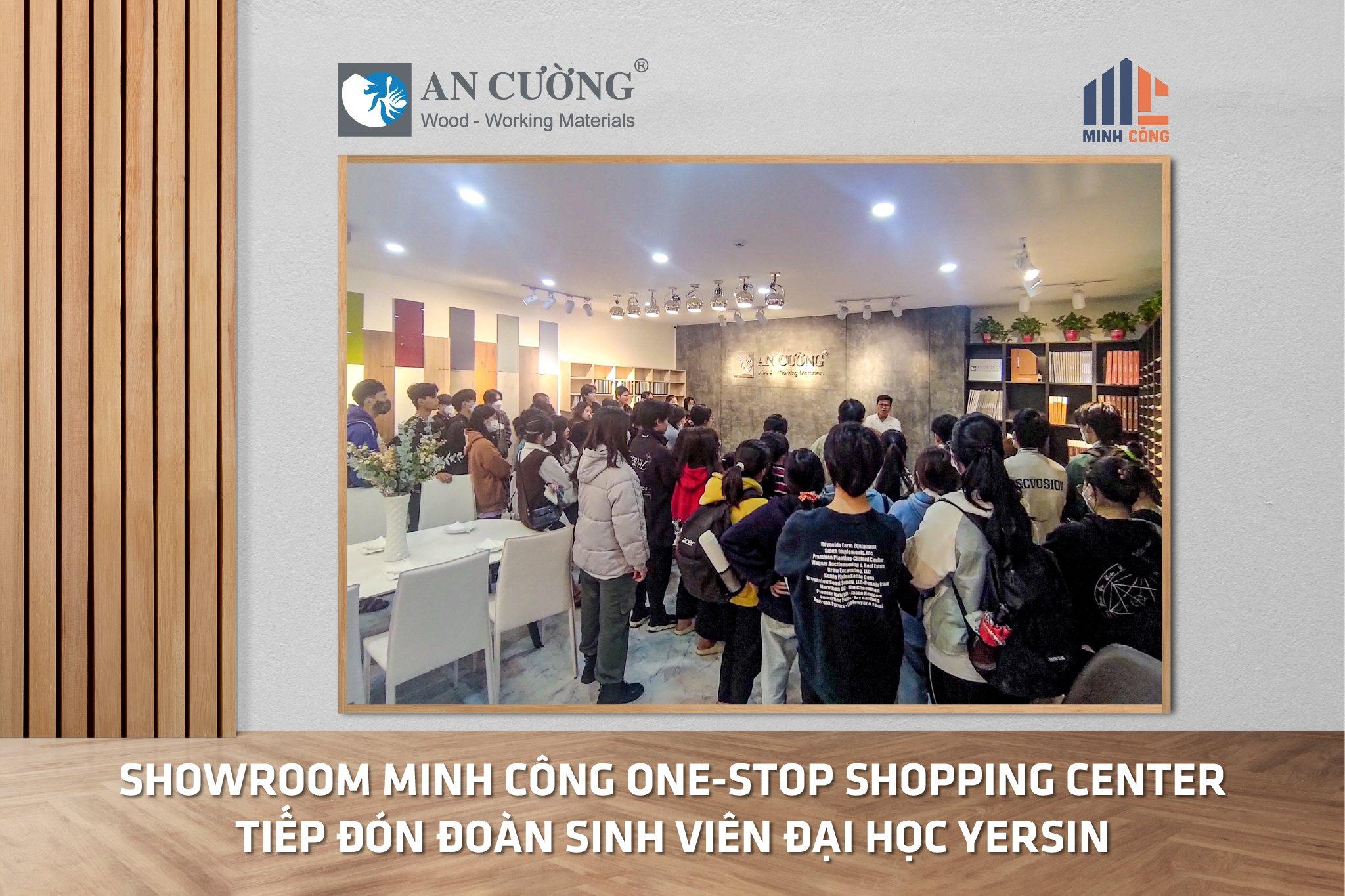 SHOWROOM MINH CÔNG ONE-STOP SHOPPING CENTER TIẾP ĐÓN ĐOÀN SINH VIÊN ĐẠI ...