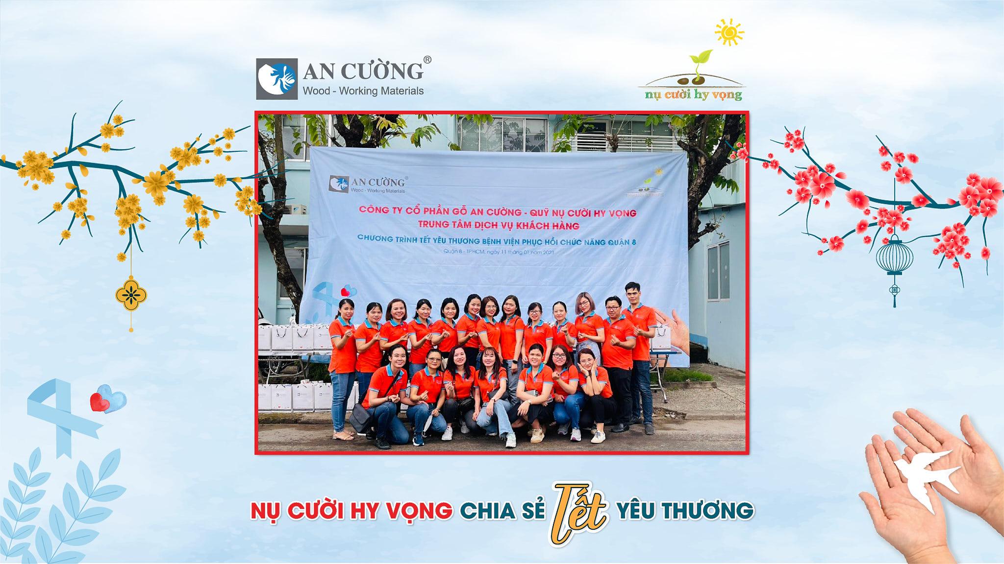 SHARING LOVE WITH HOPEFUL SMILE IN TET